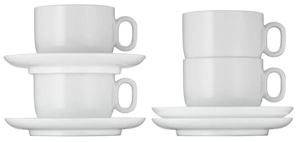 Bílé porcelánové šálky v sadě 2 ks na cappuccino 160 ml Barista – WMF