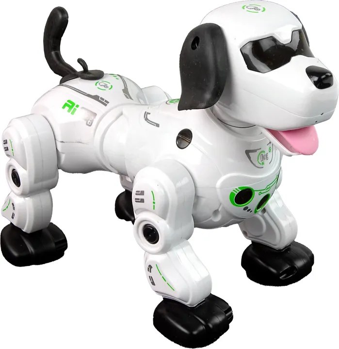 LEAN Toys Interaktivní pejsek – robot s dálkovým ovládáním