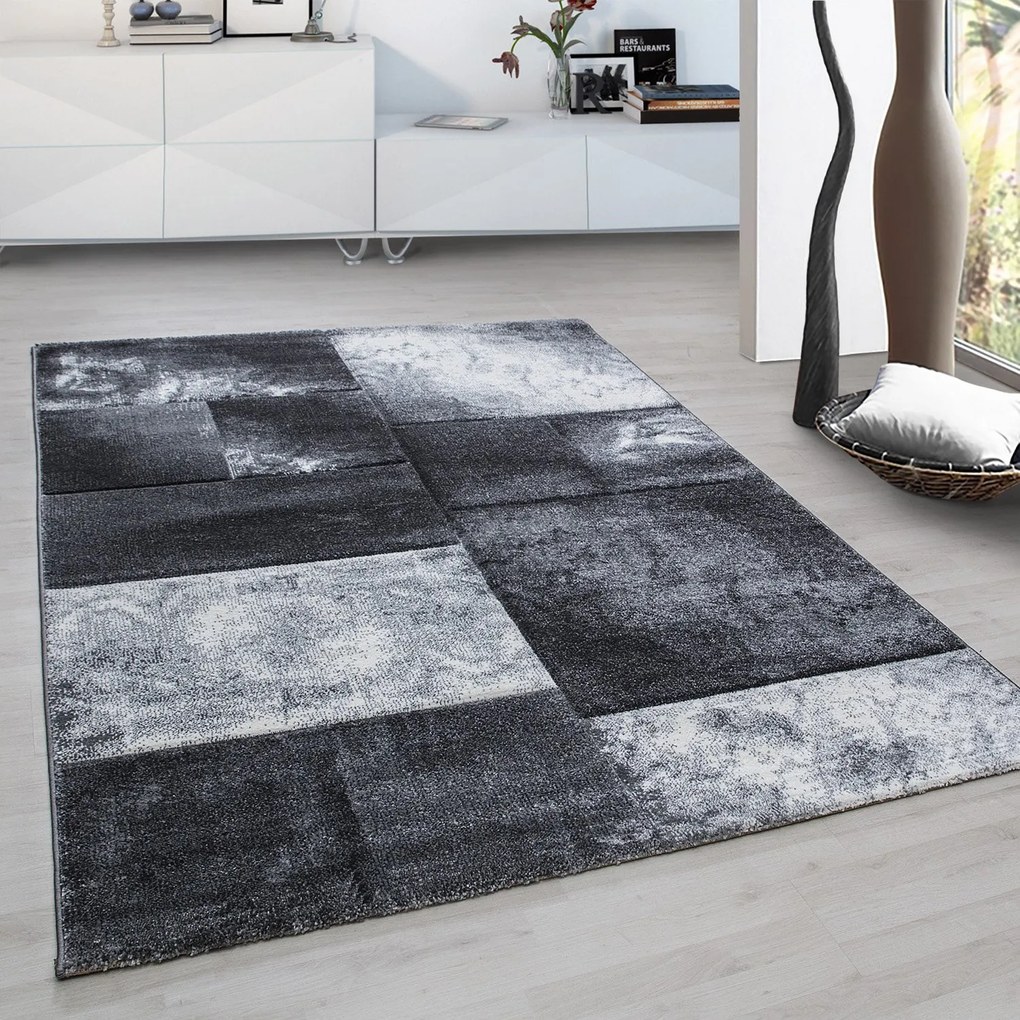 Ayyildiz, Kusový koberec Hawaii 1710 grey, 120x170, šedá, kancelář