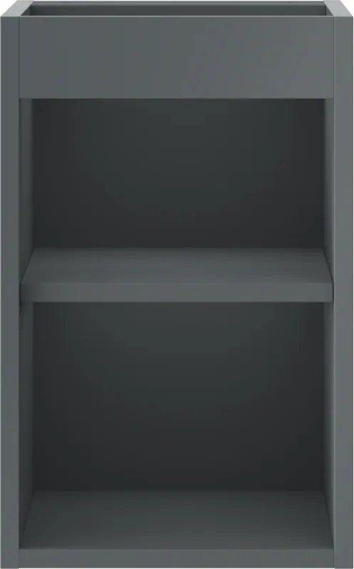 Mexen Box-A, závěsná skříňka 30 cm, grafitová matná, 91AX1-0300-470-1-66