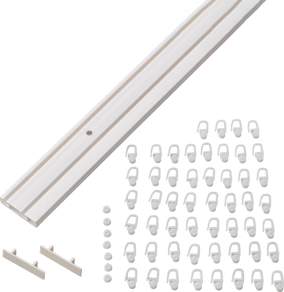 Sada - dvojitá stropní kolejnice 180cm