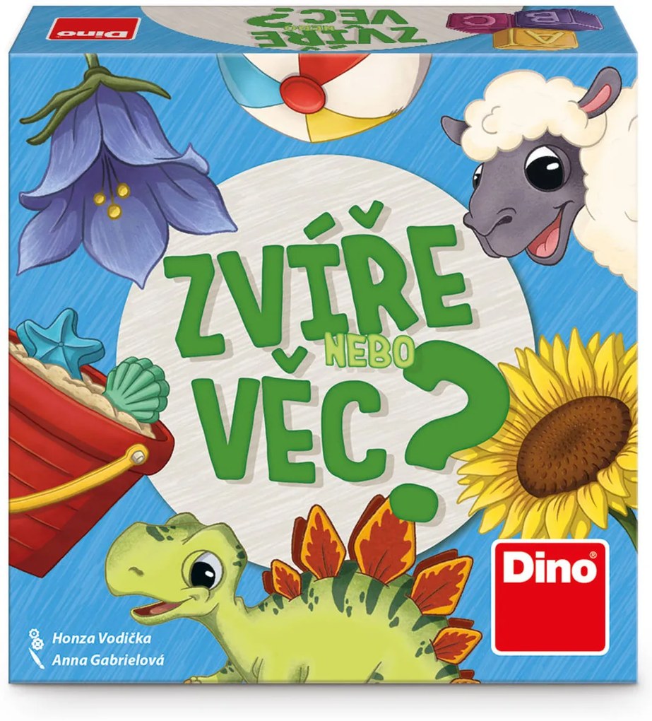 DINO Hra Zvíře nebo věc? postřehová *SPOLEČENSKÉ HRY* dn622562