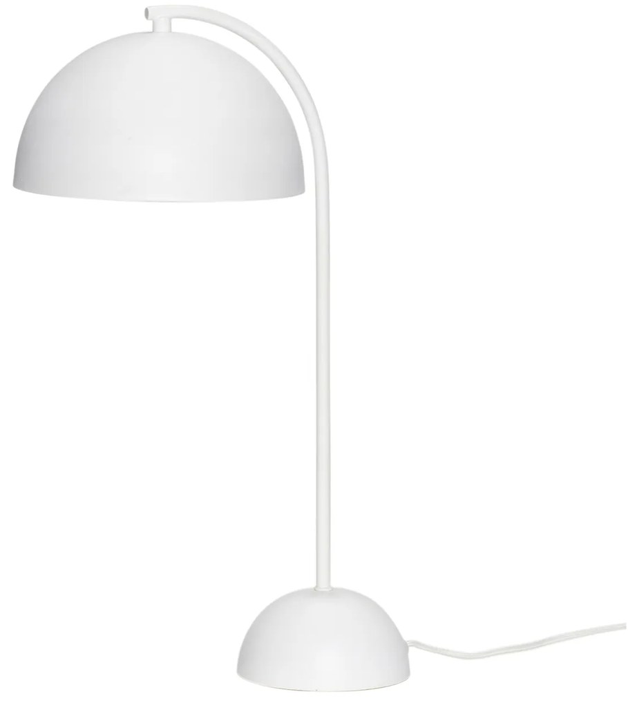 Hübsch Stolní lampa FORM bílá 890602