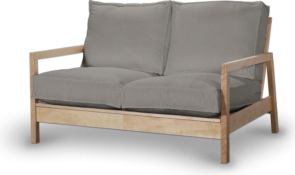 Potah na pohovku IKEA  Lillberg 2-místná nerozkládací barva šedá látka pletený vzor