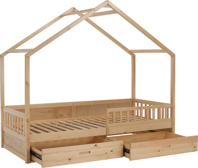 Postel Montessori BIANKA, 90x200, masiv přírodní Kondela 0000396818