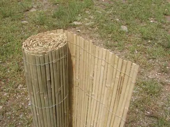 Rohož bambusová plotová - štípaná 150 cm