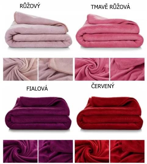Rychleschnoucí ručník mikrovlákno 50x90cm různé barvy Barva: Tmavě růžová