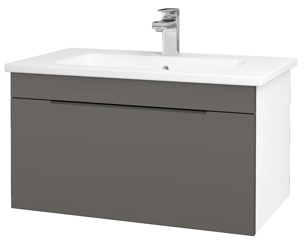 Dřevojas Koupelnová skříň ASTON SZZ 80 Varianta: N08 Cosmo / Úchytka T02 / N08 Cosmo
