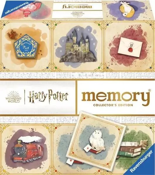 Pexeso ravensburger 223497 sběratelská kolekce: harry potter - svět kouzel
