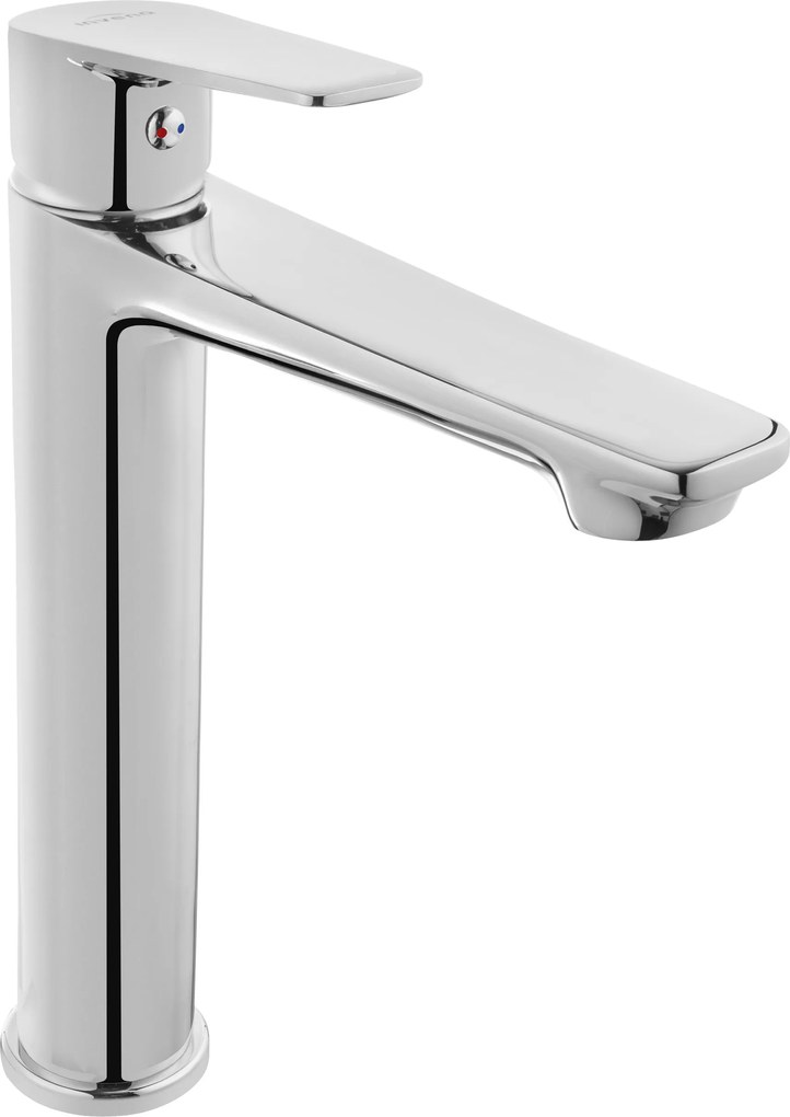 Invena Dokos, vysoká umyvadlová baterie, chrom, INV-BU-19-W01-V