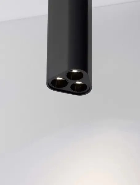 LED černé moderní stropní svítidlo Etho