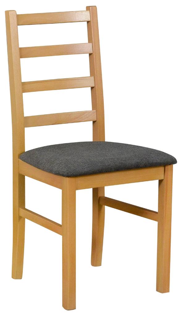 Jídelní židle Teo Zvolte dřevo: Černá, Zvolte látku: látka 12b