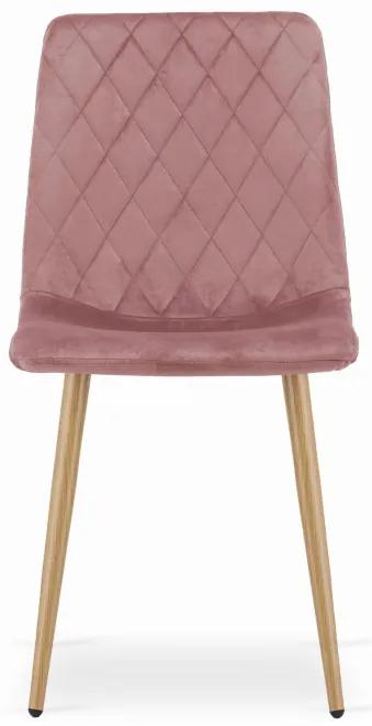 Jídelní židle TURIN růžová