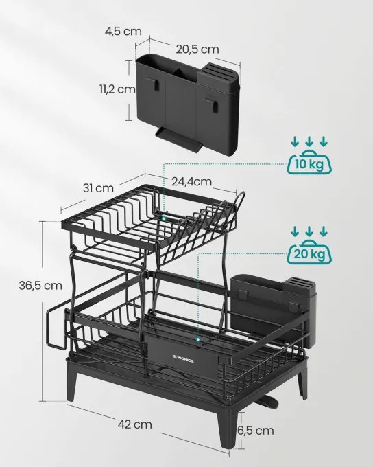 Odkapávač na nádobí KCS551BH01