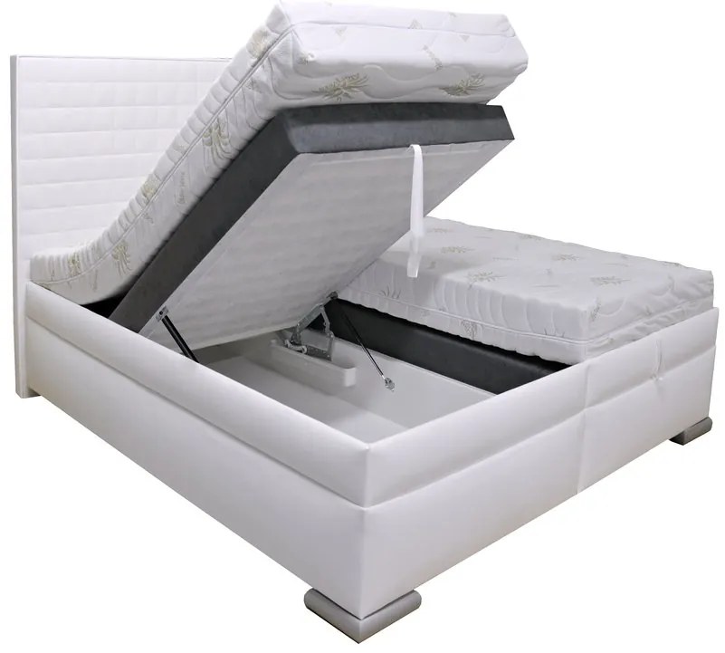 Postel YOGA BOXSPRING, 200x200 cm