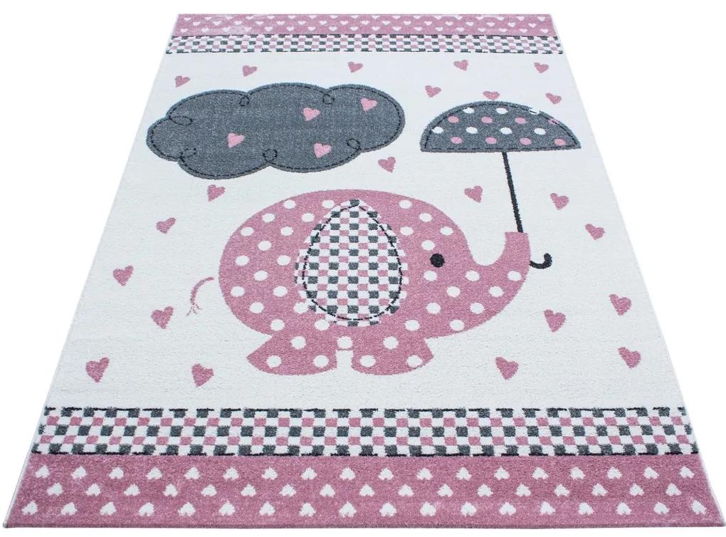 Ayyildiz koberce Dětský kusový koberec Kids 570 pink 160x230