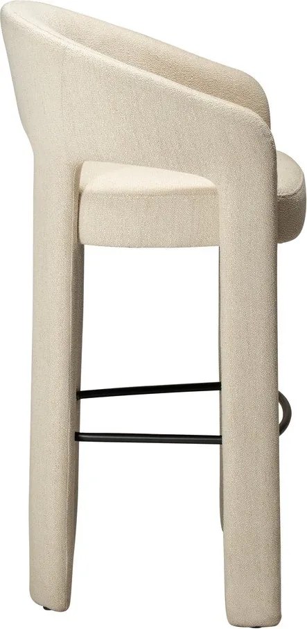 Béžová barová židle (výška sedáku 77 cm) Splendor – DAN-FORM Denmark