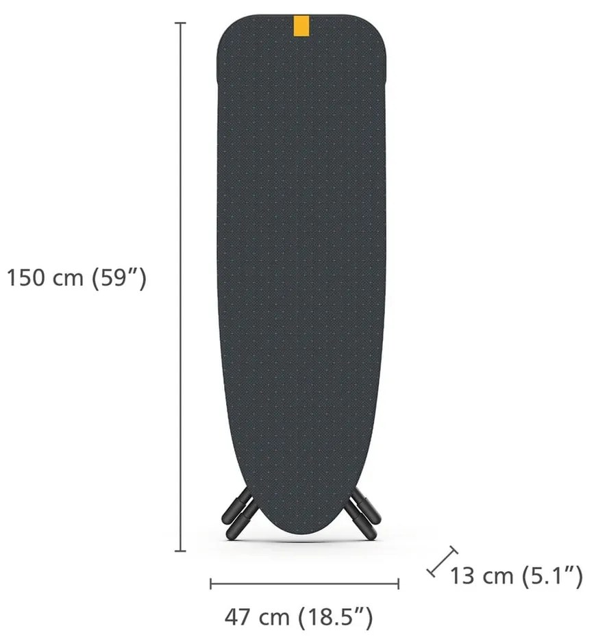 Žehlicí prkno 135x45 cm Glide Max Plus – Joseph Joseph