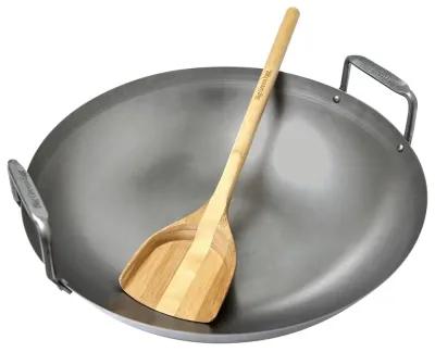 Big Green Egg wok karbonová pánev