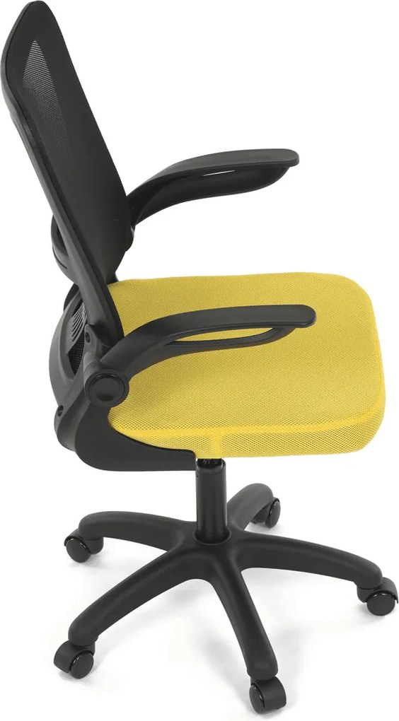 Juniorská židle SMARTSIT - žlutá síťovina
