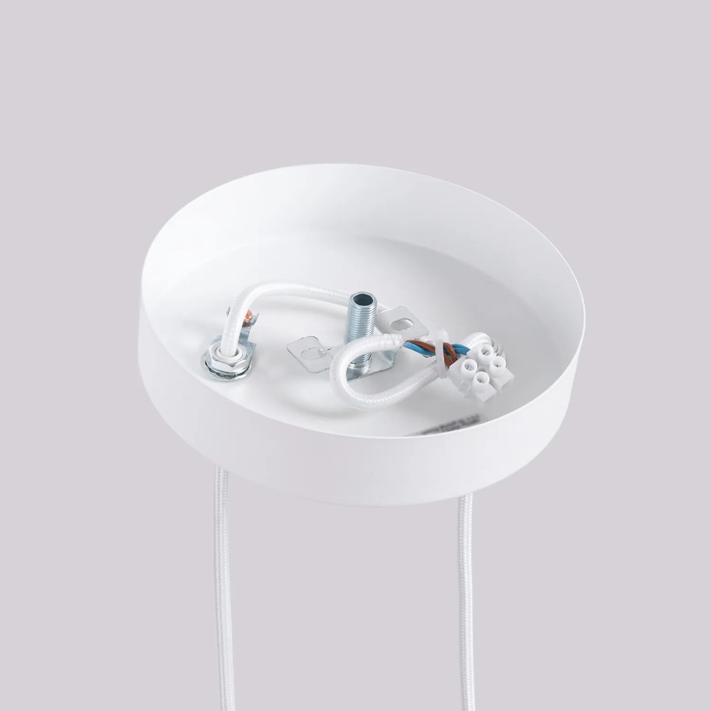 Sollux Lighting Závěsná lampa ARCHE 2P bílá