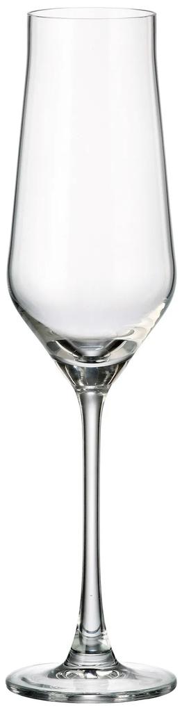 Crystalite Bohemia sklenice na šampaňské Alca 220 ml 6KS