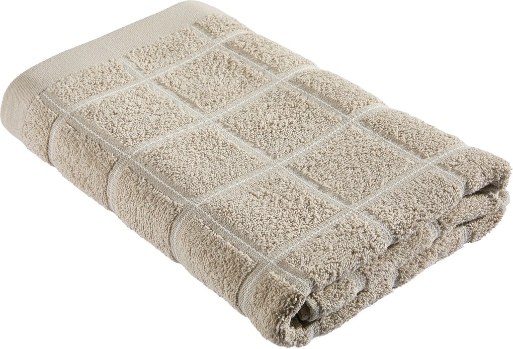 XXXLutz OSUŠKA DO SPRCHY, 70/140 cm, šedobéžová Esposa - Osušky - 003002000706