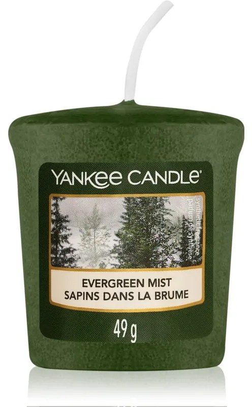 Yankee Candle Evergreen Mist votivní svíčka 49 g