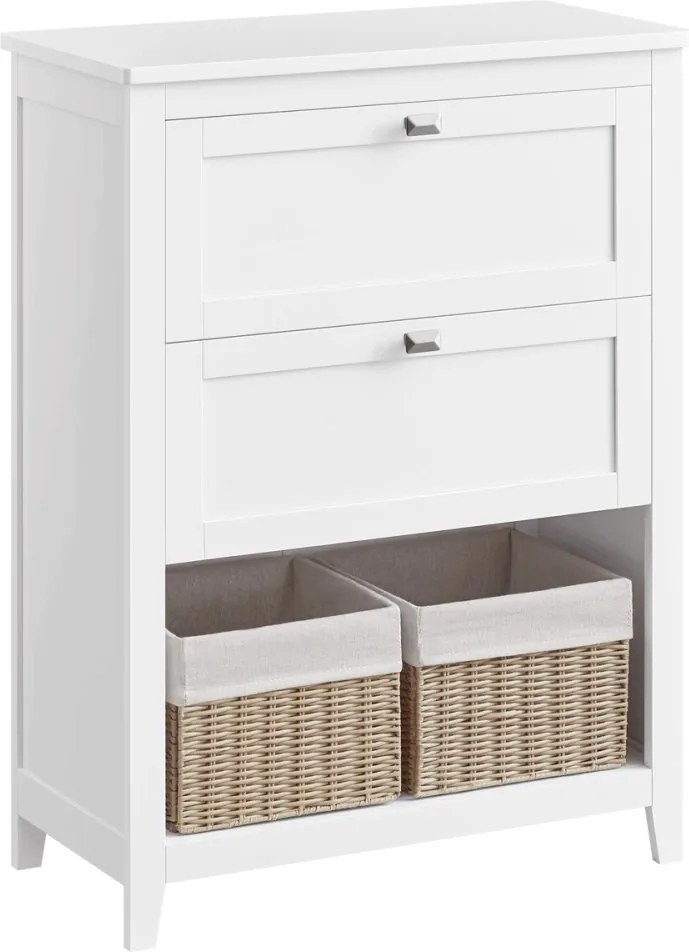 Koupelnová skříňka AUK-E1054 WT, mdf, bílá (60 x 30) cm