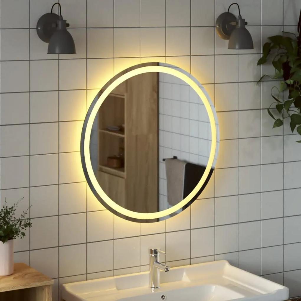 Koupelnové LED zrcadlo 70 cm kulaté - Default Title