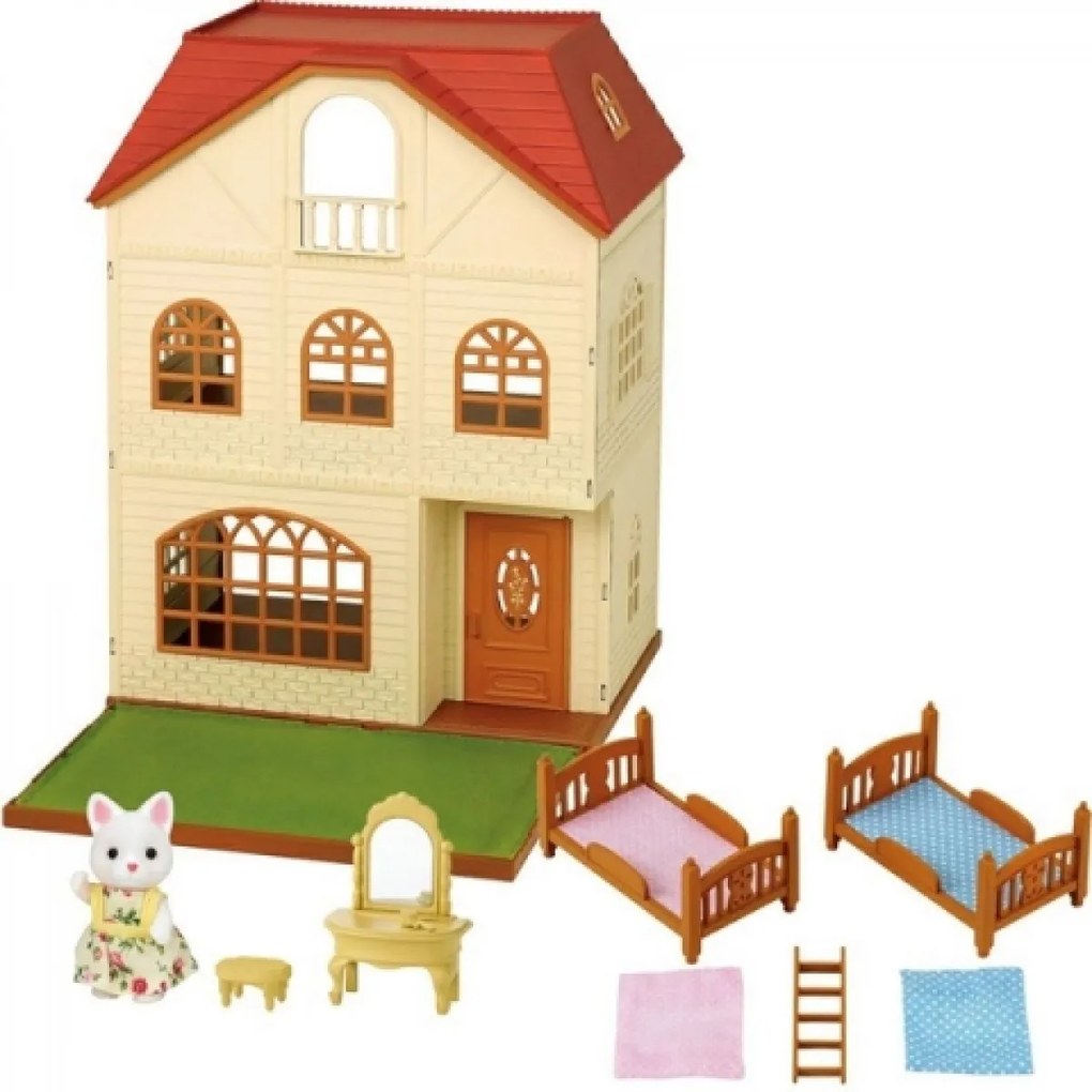 SYLVANIAN FAMILIES Tří patrový dům 4376