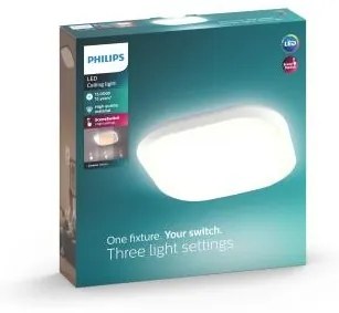 LED Stropní svítidlo Philips Cavanal SceneSwitch 32810/31/P0 bílé 30cm