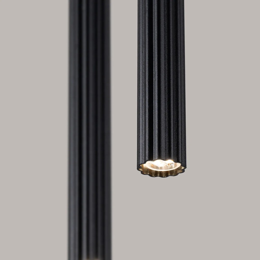 Sollux Lighting Závěsná lampa ARCHE 2P černá