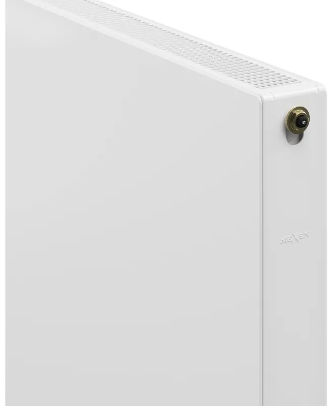 Mexen, Mexen Flat CVF21 panelový radiátor 600 x 700 mm, spodní připojení, 847 W, bílý - W621F-060-070-00