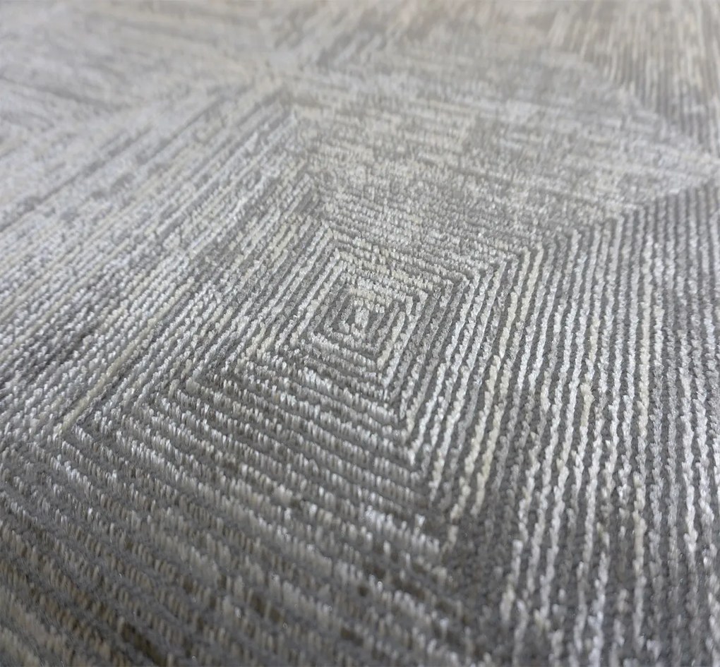 BE Koberec Allianz 6303 GREY - šedý obdélníkový Rozměr: 120x180 cm