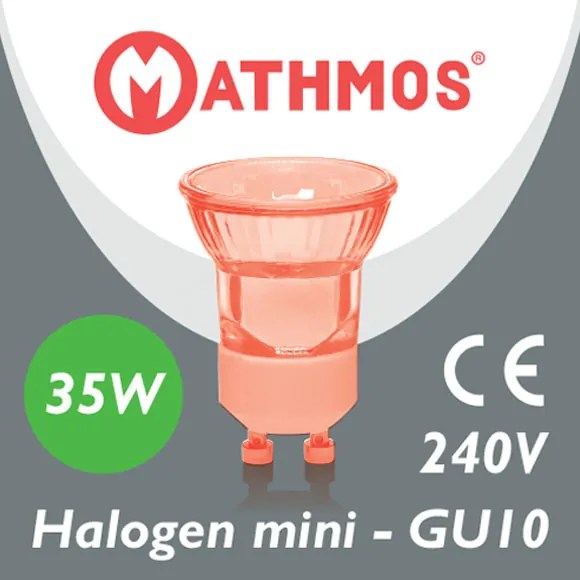Mathmos B507 žárovka pro lávovou lampu Astro, 35W halogen GU10 mini