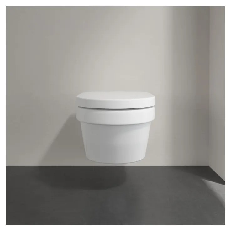 Villeroy & Boch Villeroy &amp; Boch ARCHITECTURA - Záchodové sedátko s poklopem, s funkcí QuickRelease a SoftClosing, bílá alpin 98M9C101