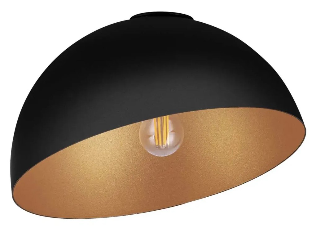 LED černo-zlaté moderní stropní svítidlo Gea 20