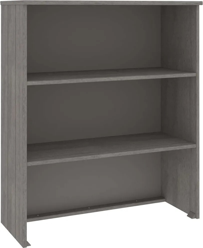 Nástavec na komodu HAMAR světle šedý 85 x 35 x 100 cm borovice 340511