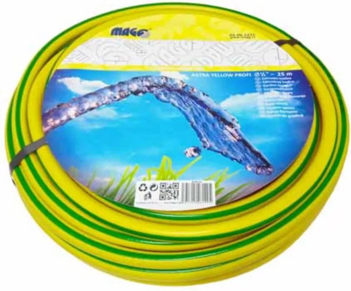 Zahradní hadice ASTRA YELLOW PROFI 1/2" 25 m 02-06-1225