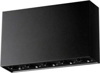 Stropní LED svítidlo SOLLUX SOLE černé 11W SL.1212