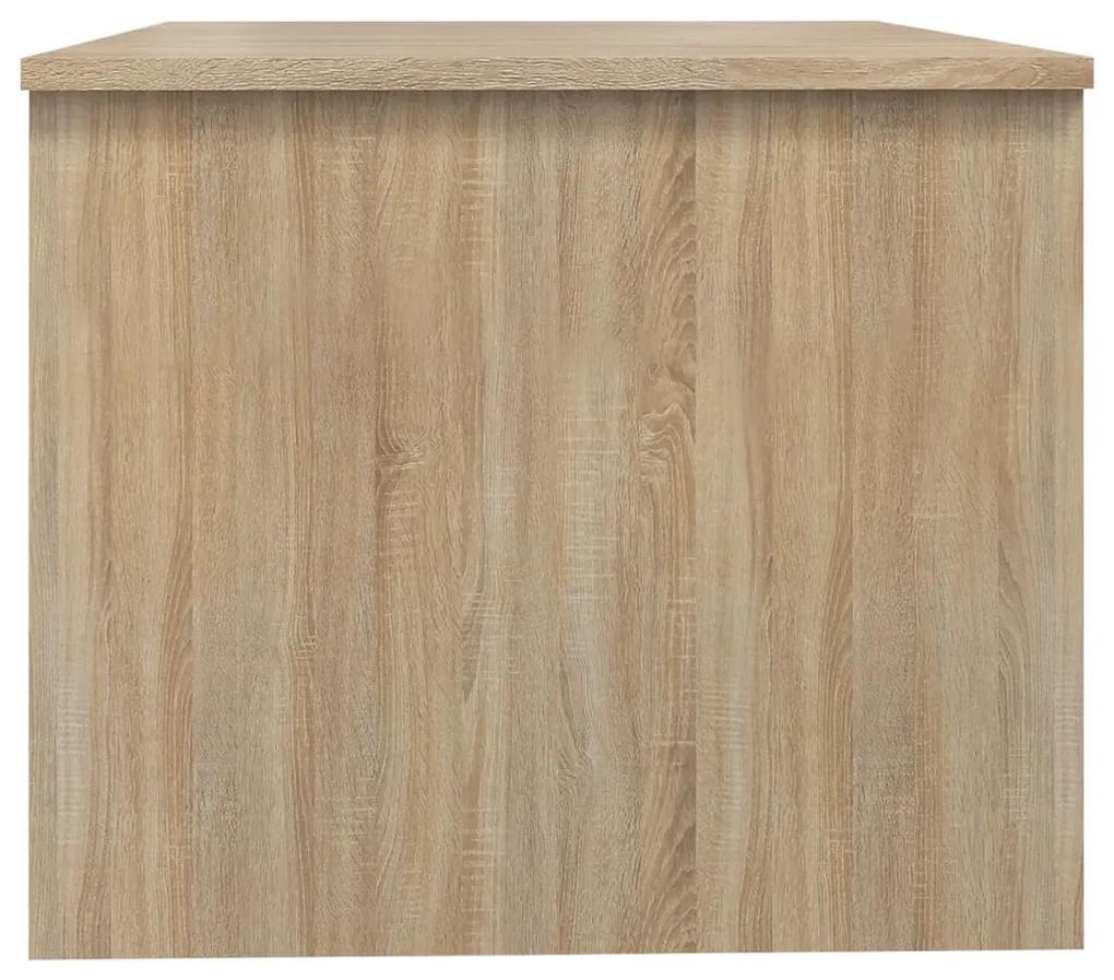 Konferenční stolek dub sonoma 80x50x42,5 cm kompozitní dřevo