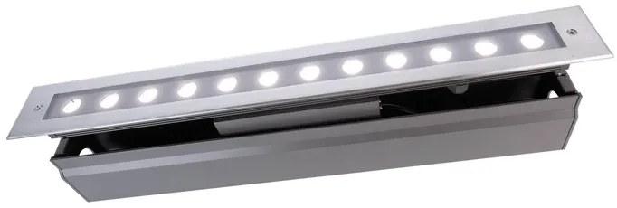 Venkovní světlo Light Impressions Deko-Light zemní svítidlo Line V CW 220-240V AC/50-60Hz 18,00 W 6500 K 1300 lm 549 mm stříbrná 730435