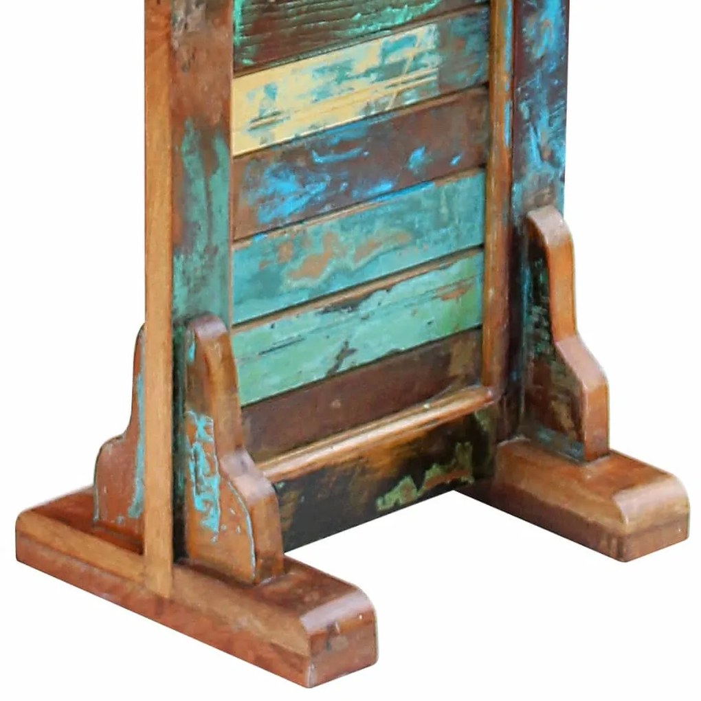 Zrcadlo Do Předsíně Masivní Recyklované Dřevo 47 X 23 X 180 Cm