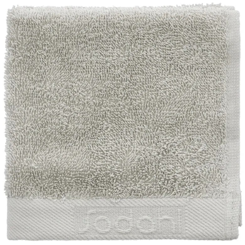 Světle šedý froté bavlněný ručník 30x30 cm Comfort – Södahl