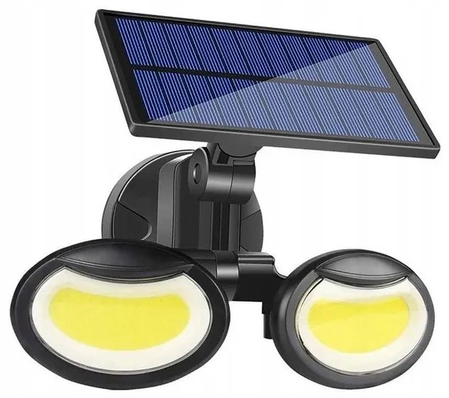 Pronett XJ3951 Solární venkovní osvětlení LED COB 108x, pohybový senzor