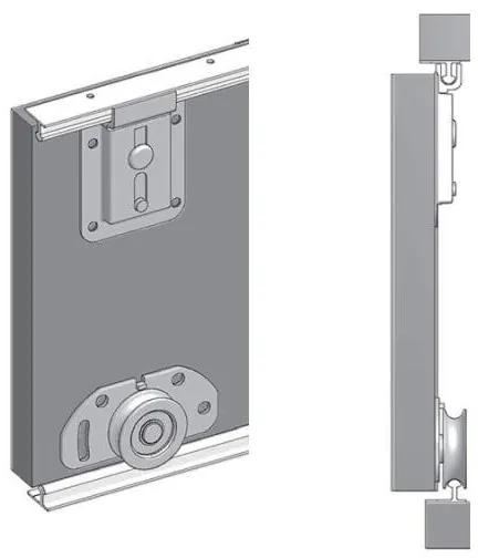Šatní skříň Rhomb - 180 bílá/sonoma
