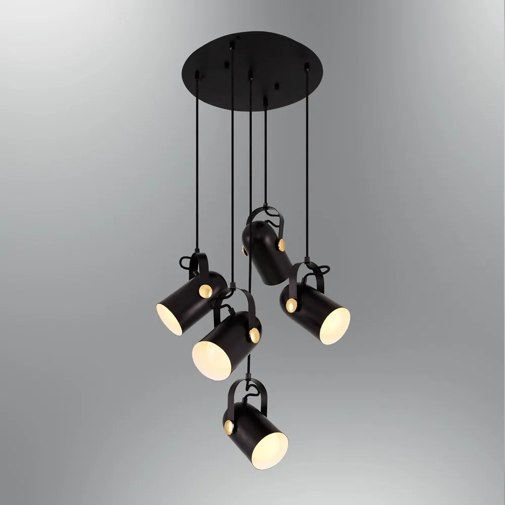 OPVIQ Závěsné osvětlení BLACK černé 414LRC1566