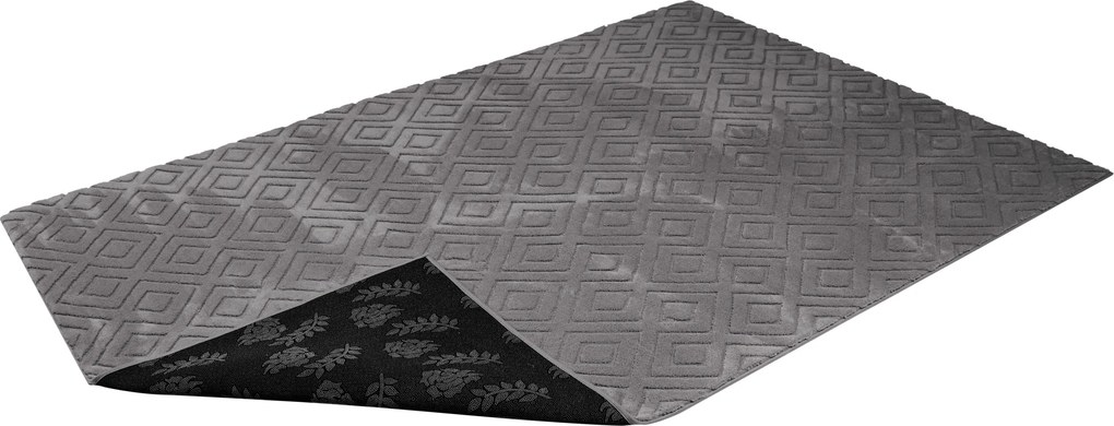 Livarno® Koberec s vysokým vlasem, 160 x 230 cm (šedá)