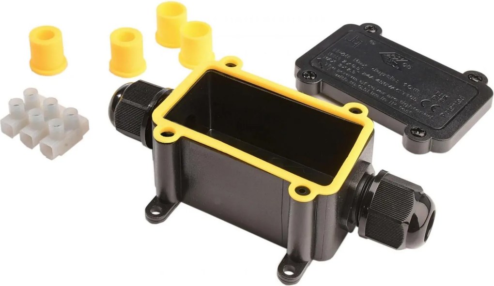 IMPR 930712 Deko-Light Outdoor 2-násobný-rozbočovač hranatý kabel 5-12mm, 0.5-2,5mm², 450V AC/24A, T - DEKOLIGHT